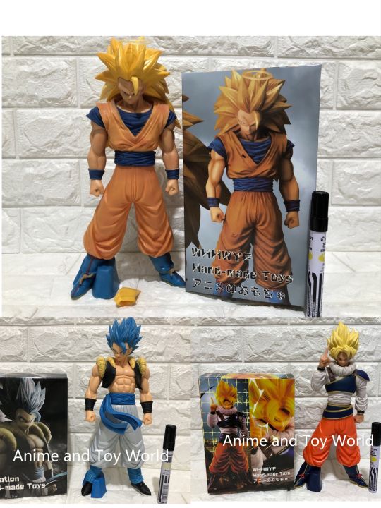Dragon Ball Z DBZ Nero Goku,Gogeta,Trunks Grandista Collection Figure K ...