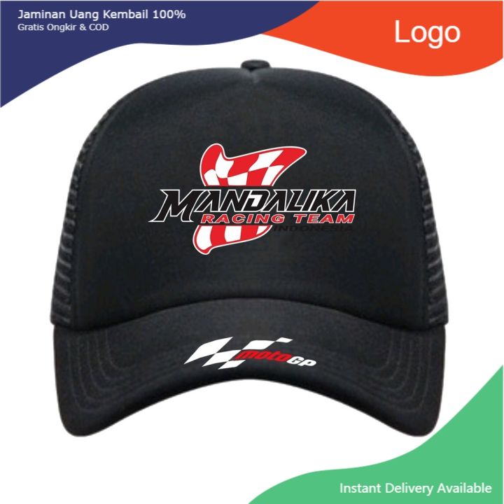 Topi Trucker Jaring Design MANDALIKA SIRKUIT MOTO GP | Lazada Indonesia