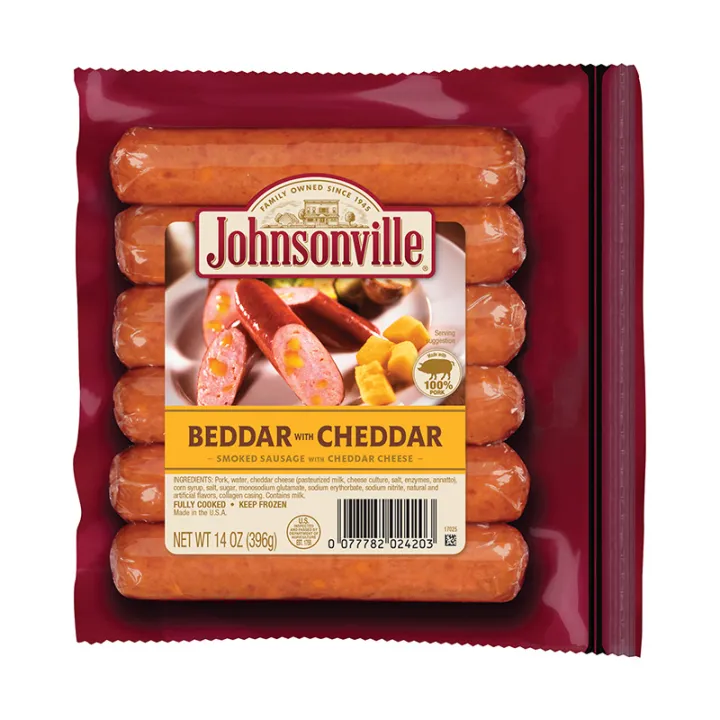 Johnsonville Beddar with Cheddar Sausages 360g | Lazada