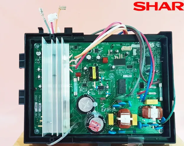 แผงบอร์ดแอร์คอล์ยร้อน/อะไหล่แอร์ CONTROL BOARD UNIT SHARP(ชาร์ป) อะไหล่แท้/ใหม่เบิกศูนย์DSGY ...