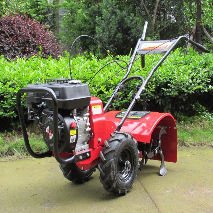 7.5 horsepower gasoline rotary cultivator four-wheel drive scarifier ...
