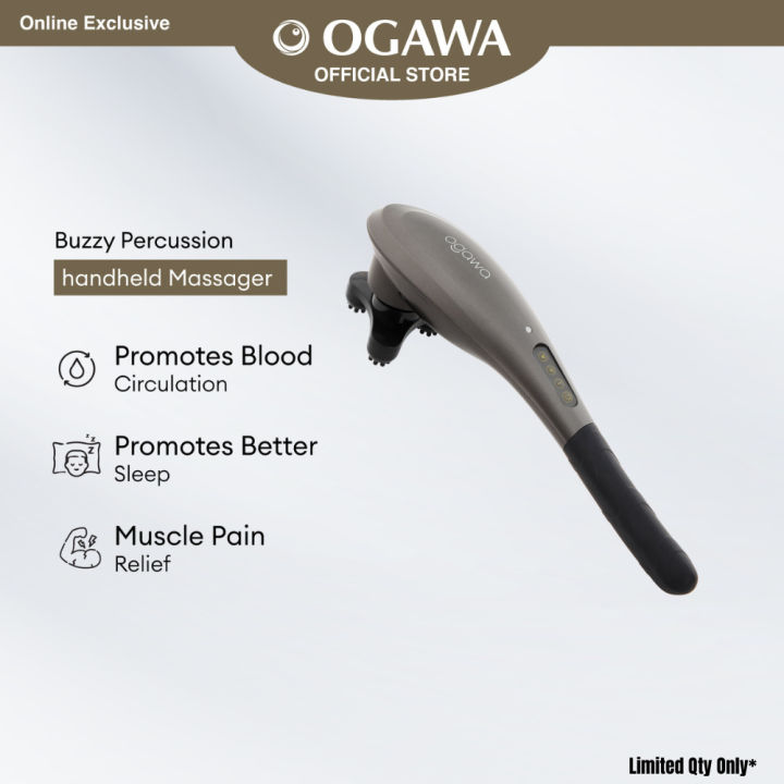 OGAWA Buzzy Wireless Percussion Handheld Massager | Lazada