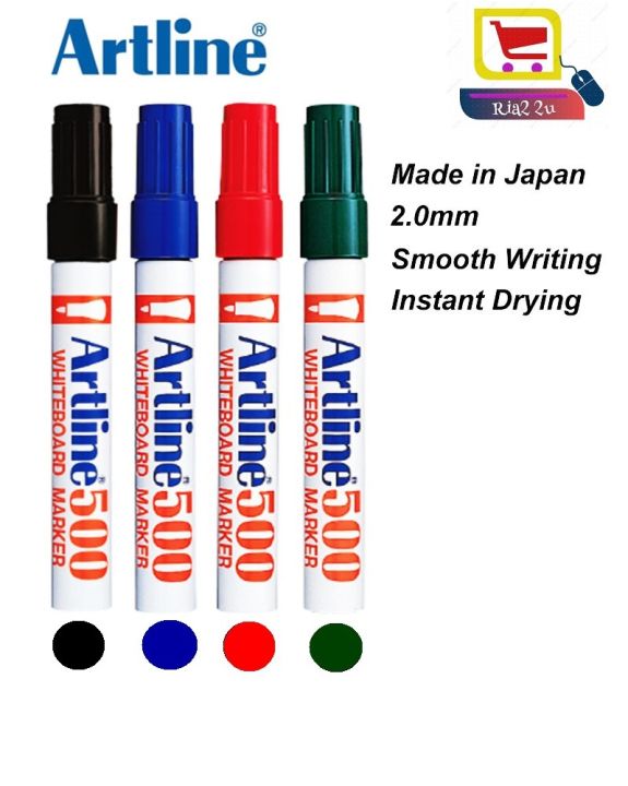 Artline EK500/EK500A Whiteboard Marker 2.0mm | Lazada