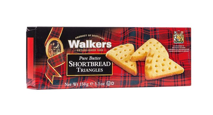 Walkers Shortbread Triangles Pure Butter วอล์คเกอร์ส คุ๊กกี้บัตเตอร์ ...