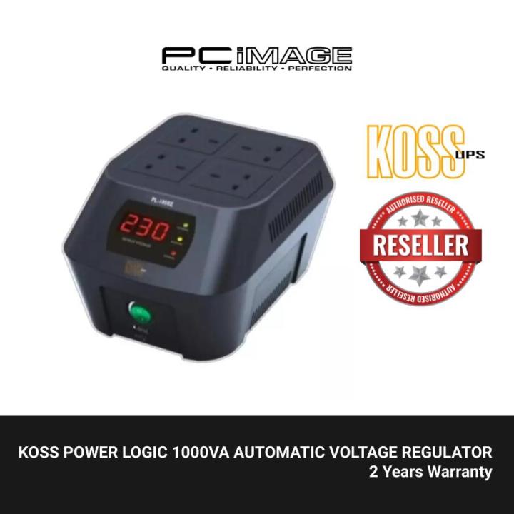 KOSS POWER LOGIC 1000VA AUTOMATIC VOLTAGE REGULATOR | Lazada