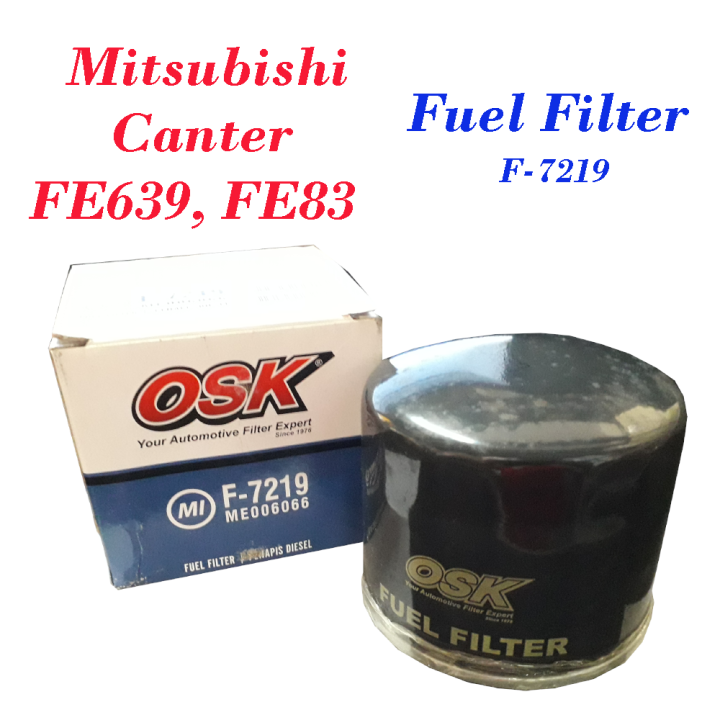 Penapis Diesel/penapis bahan api Mitsubishi Canter FE639 / Fuso FE83 ...