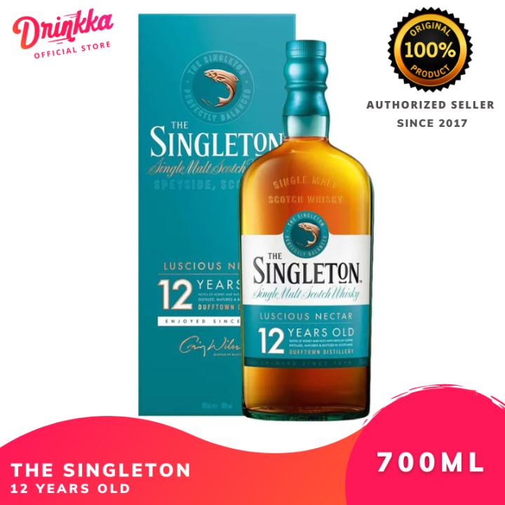 Singleton of Dufftown 12 Year Old Single Malt Scotch Whisky 700ml ...
