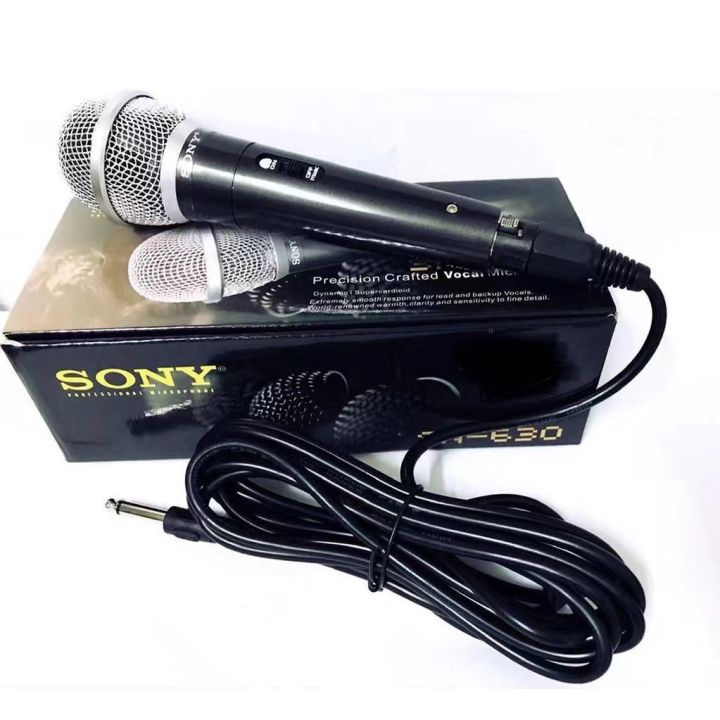 100% Original Lucky SN-630 Sony Microphone Karaoke Microphone | Lazada PH