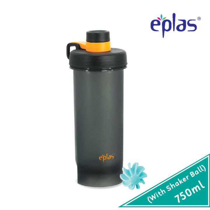 ♗EPLAS MODERN Water Bottle With Shaker Ball, Shaker, Beaker, Water ...