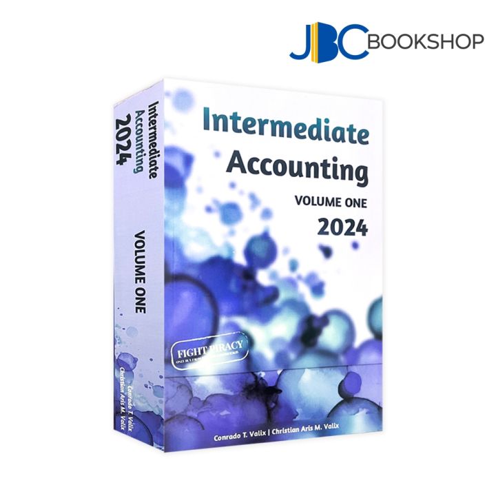 Vol 1 Intermediate Accounting 2024 by Valix, Peralta, and Valix | Lazada PH