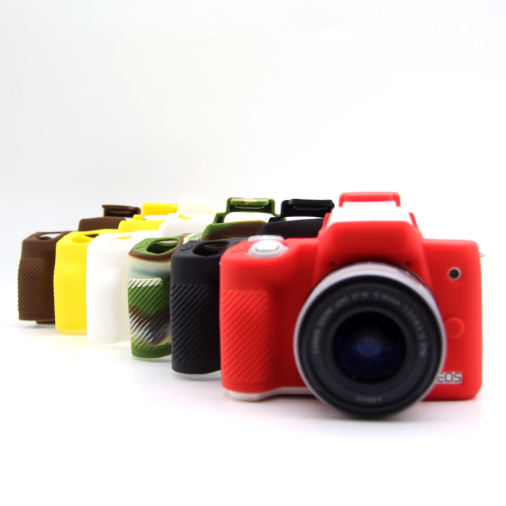 Canon EOS M50 Soft Silicone Rubber Camera Body Cover Case For Canon EOS ...