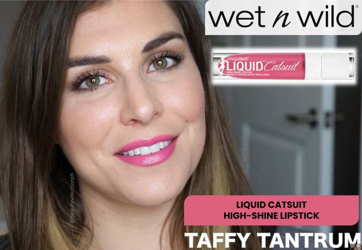 Wet n Wild MegaLast Liquid Catsuit High-Shine Lipstick- Taffy Tantrum | Lazada PH