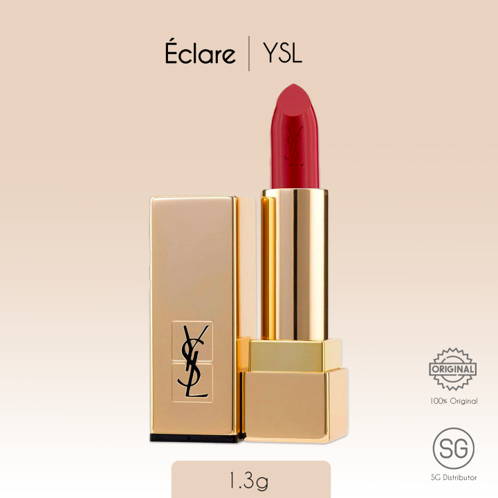 YSL | Rouge Pur Couture Lipstick #01/#1966 - Mini Travel Size 1.3g | Lazada Singapore