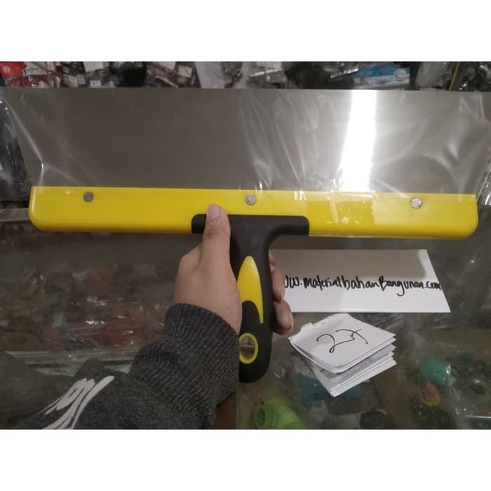 scrap jumbo 40cm besi perata semen tembok dinding SCRAPER gypsum ...