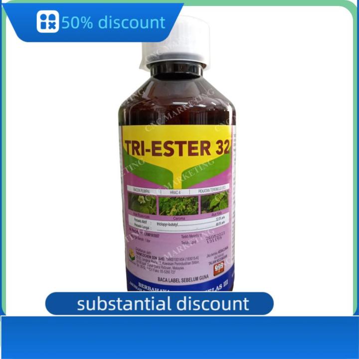 1L Tri-Ester 32 Facochem Triclopyr-Butotyl 32 Herbicide Racun Rumput ...