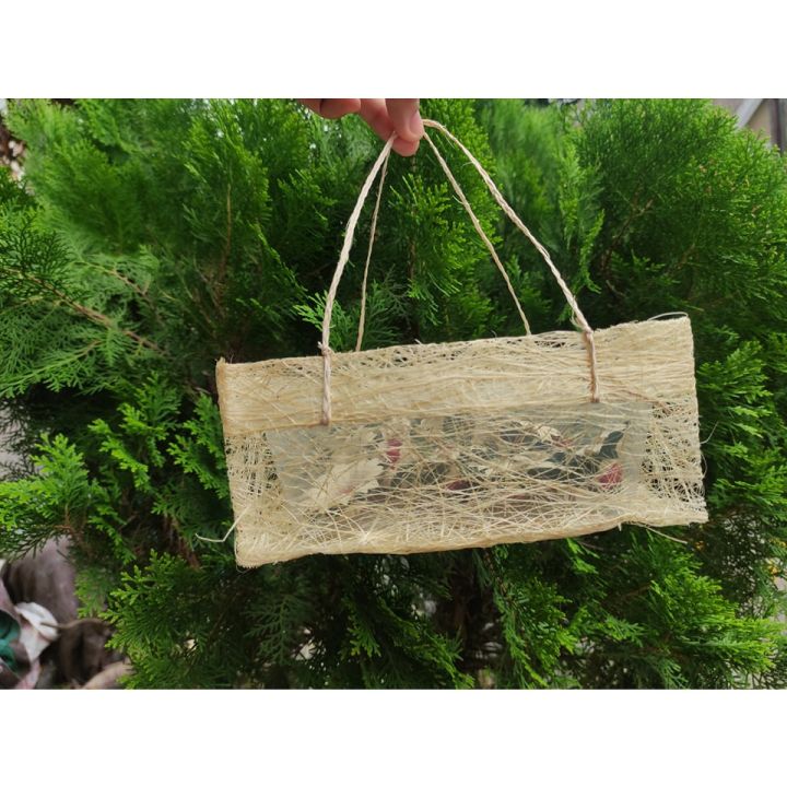 KrigKrafts Native Abaca Fiber Scrunch Gift Bag and Packaging NO DESIGN ...