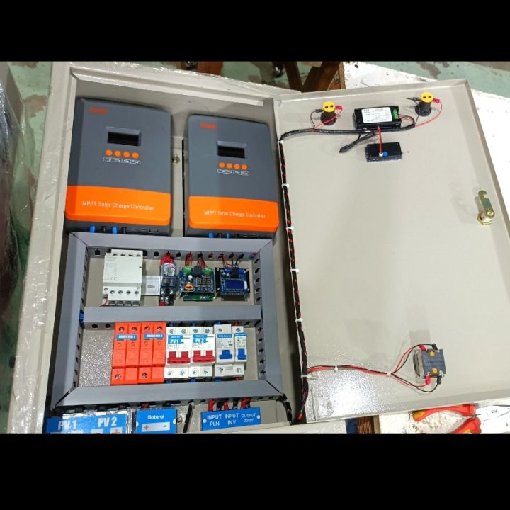 box panel 5000W PLTS Ultimate MPPT 120A inverter PSW with ATS 48V ...