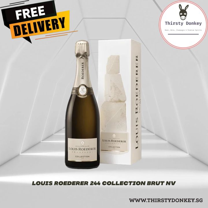 Louis Roederer 244 Collection Brut NV (with box) | Lazada Singapore