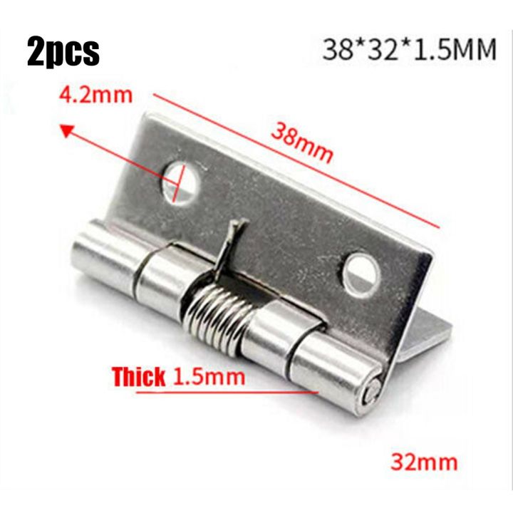 Unnicoco 1/1.5/2/2.5/3/4Inch Spring Hinges 2 Pcs Door Door Hinges ...