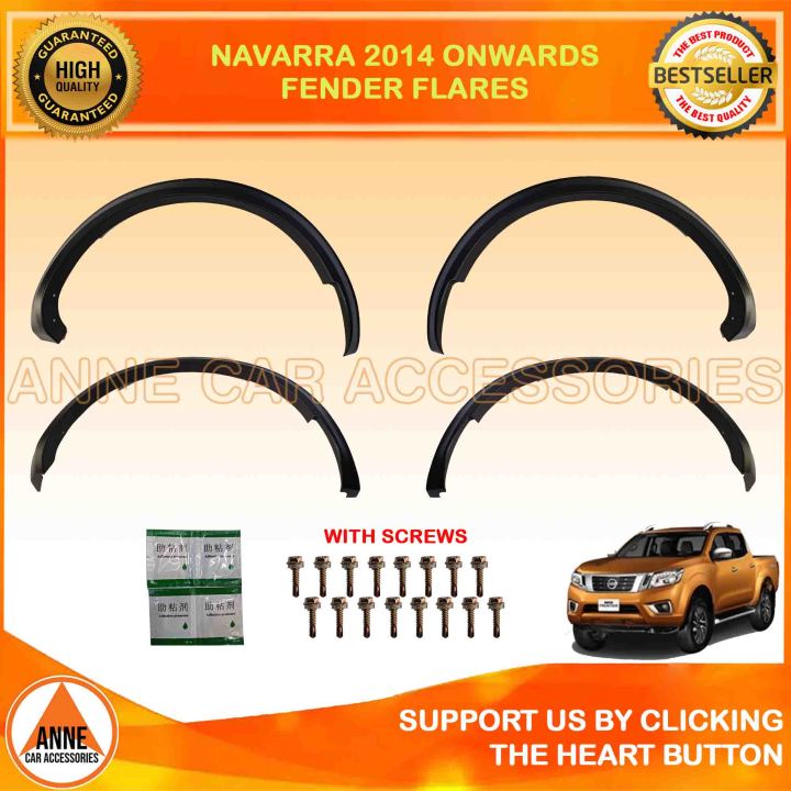 High Quality Car Fender Flares for Nissan Navara 2015 - 2020 / 2021 ...