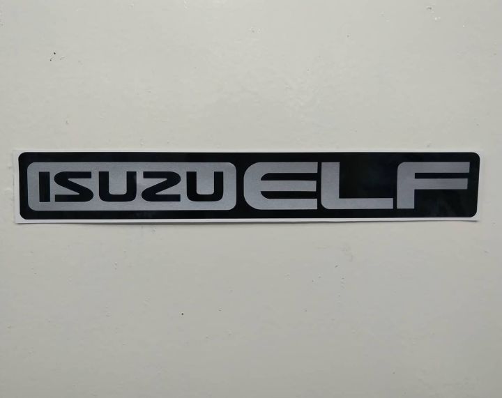 Isuzu ELF bed sticker Computer cut | Lazada PH