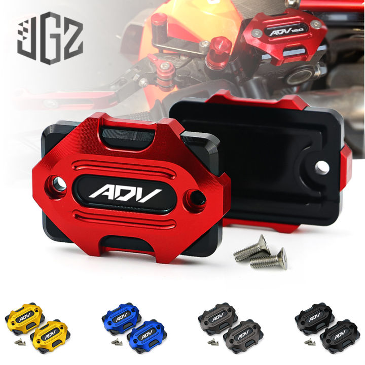For HONDA ADV 150 ADV160 Motorcycle Pair CNC Brake Master Cylinder Oil ...