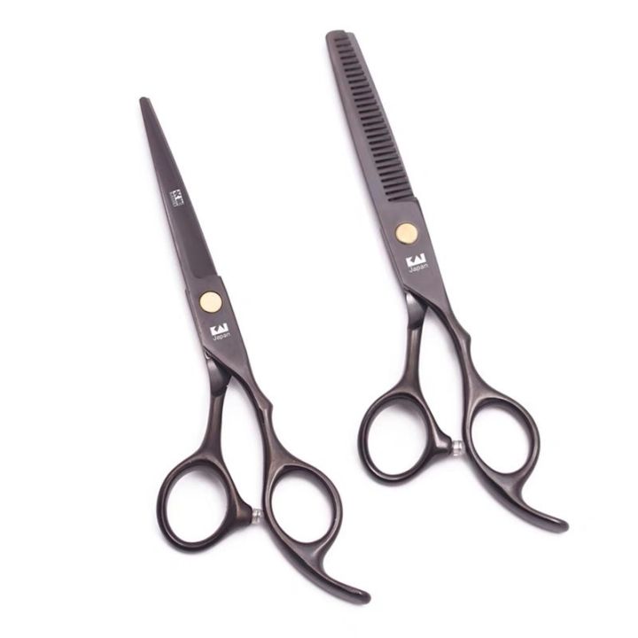 [Hàng mới về] Bộ kéo cắt tóc Kasho 440C Nhật Bản gồm kéo lưỡi phẳng và ...