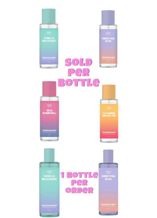 FRESH Scentlab Fragrance Mist 88ml (Sweet Pea Bliss / Cherry on Top ...