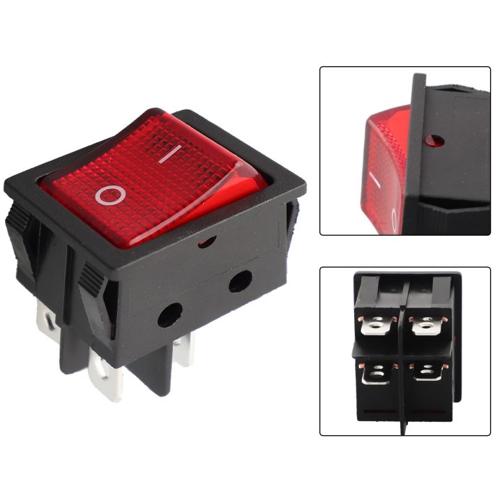 HOMETOOL Welding Machine Switch 30A 250VAC Electric Heater Switch 4Pin ...