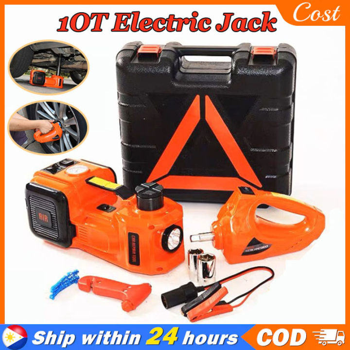 4 in 1 car electric jack jack high machine 12V 10T car jack car ...