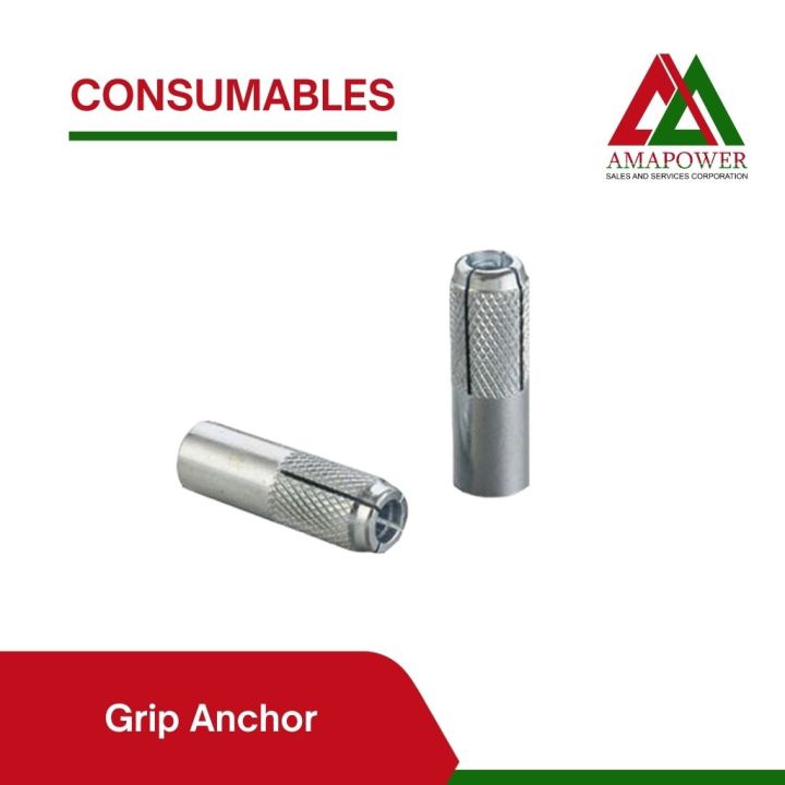 Grip Anchor 1/4 (6mm) - 1/2 (15mm) | Lazada PH