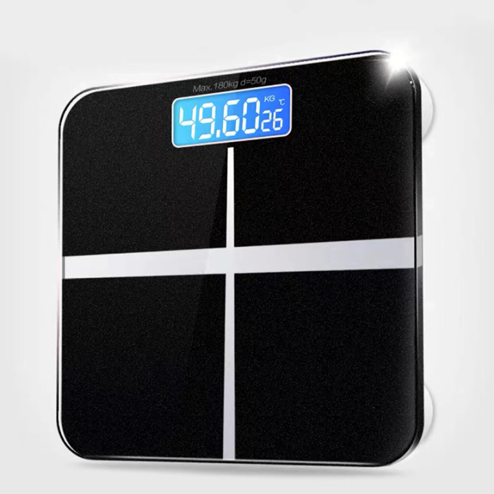 Digital LCD Electronic Tempered Glass bathroom weighing Scale | Lazada PH