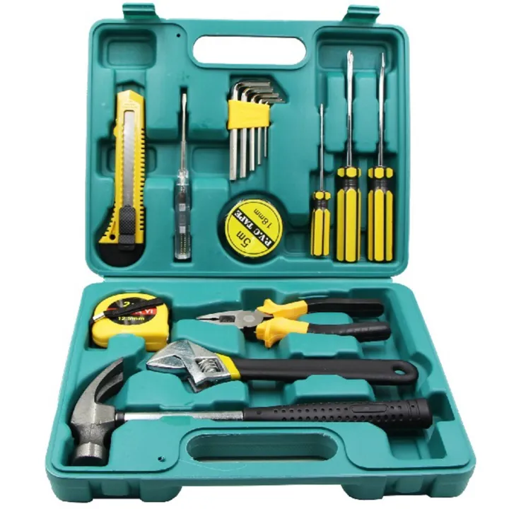 Alat Tukang Satu Set Tool Kit 16 Pcs HJ-C016 Multifungsi Sudah dapat ...