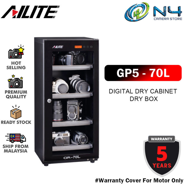 AiLite GP5-70L GP5 70L DRY Cabinet DRY Box True Electronic Moisture Box ...
