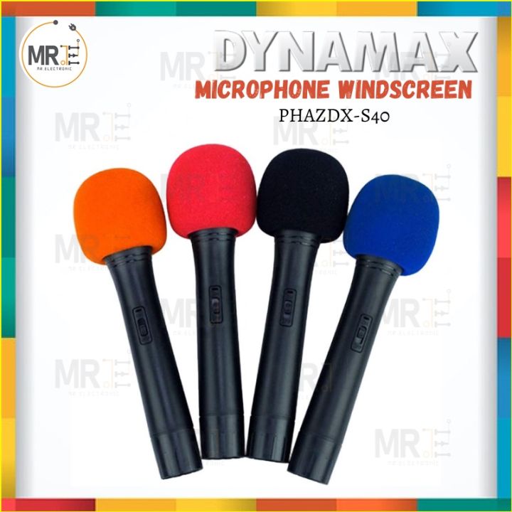 [Ready Stock] Dynamax S40 Microphone Windscreen Mic Cover Mic Sponge 2 ...