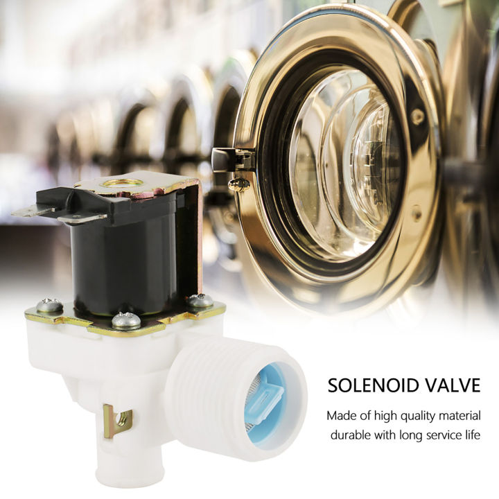 Washing Machine Solenoid Valve AC 220V/240V BSPP 3/4” Electric Solenoid ...