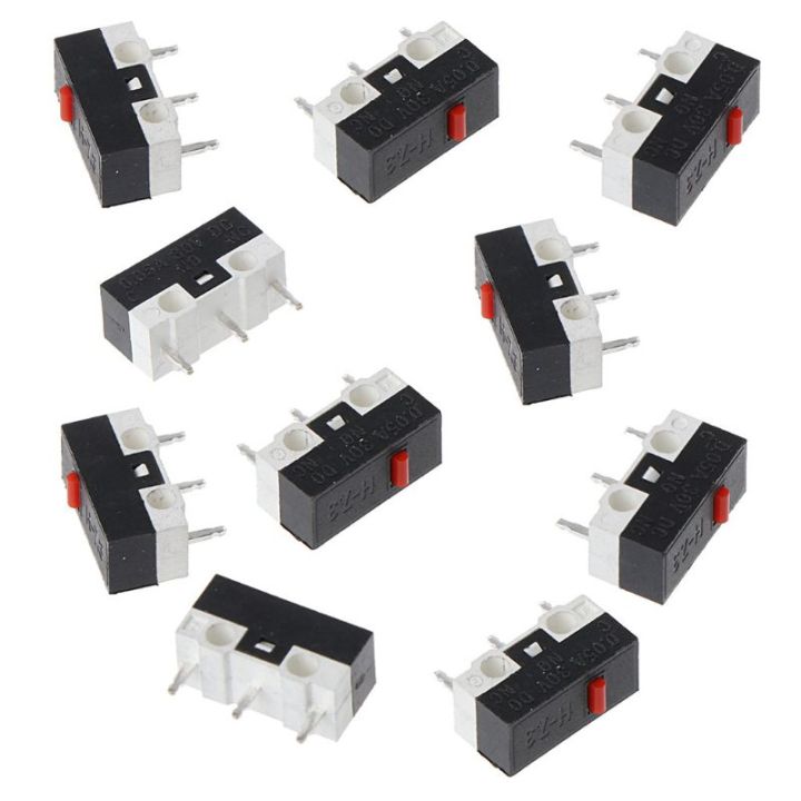 10PCs Button Switch Mouse Switch 3Pin Microswitch For RAZER Logitech ...