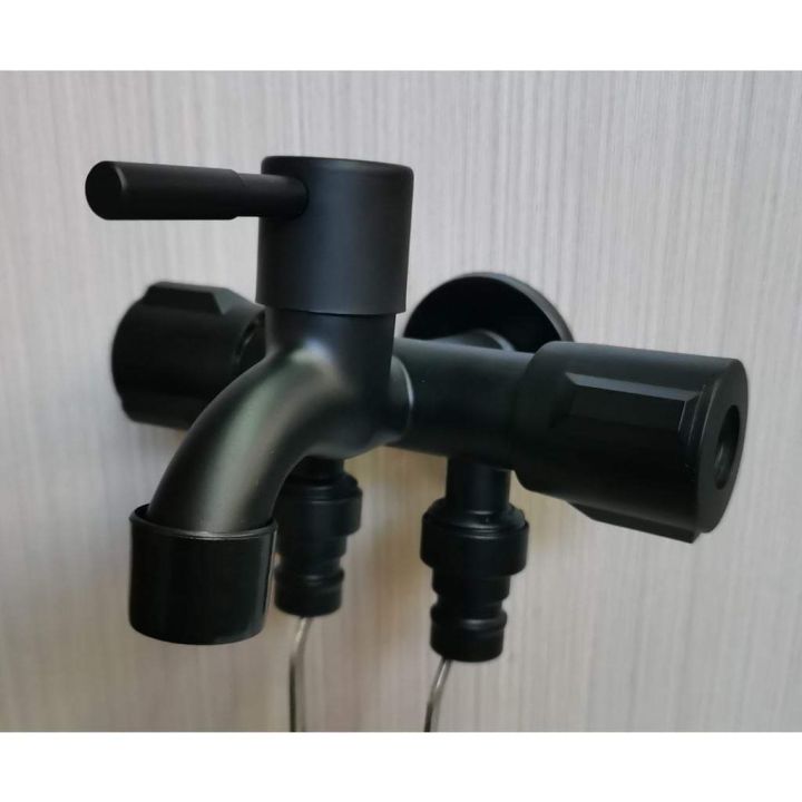 SUS304 Faucet Three Tap Multifunctional Stainless Steel Faucet Three ...