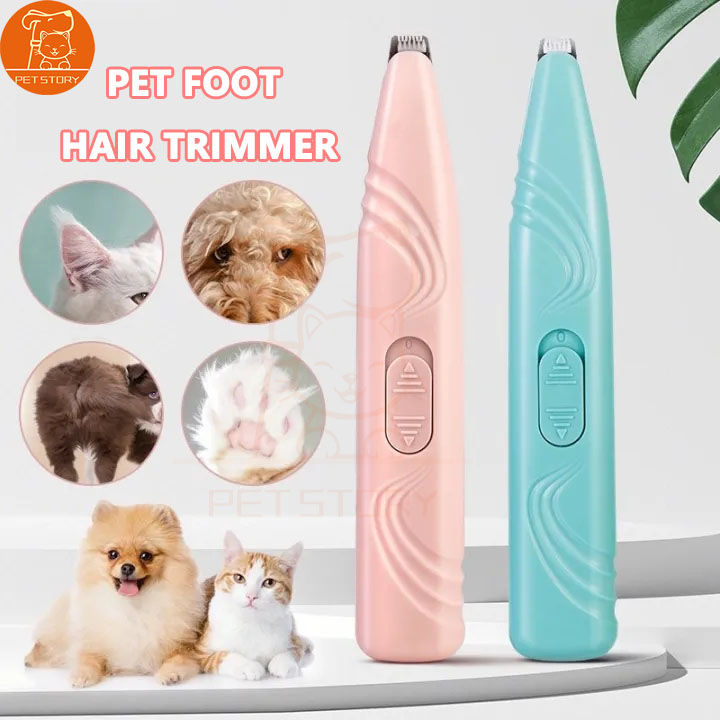 Cat and Dog Claw Hair Trimmer Pet Paw Shaving Electric Shaver Electric ...