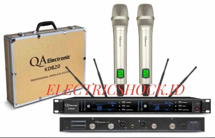 MIC WIRELESS QA ELECTRONIC KD 620 / KD620 BY RDW PROFESSIONAL | Lazada ...