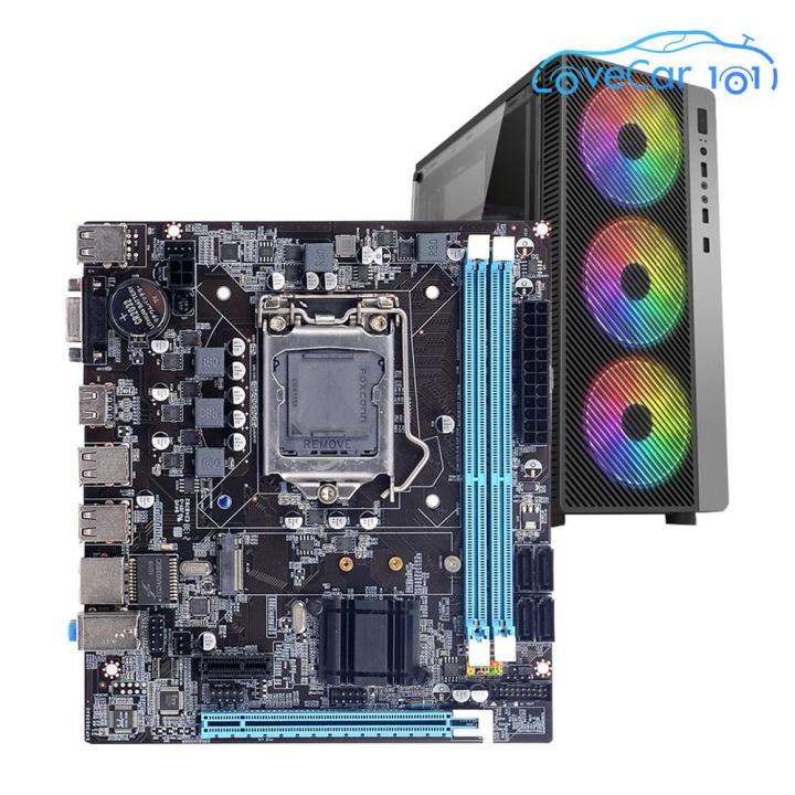 H61 Computer Motherboard 16GB Micro-ATX Computer MainBoard LGA1155 Socket I3/I5/I7 CPU 4 X SATA ...