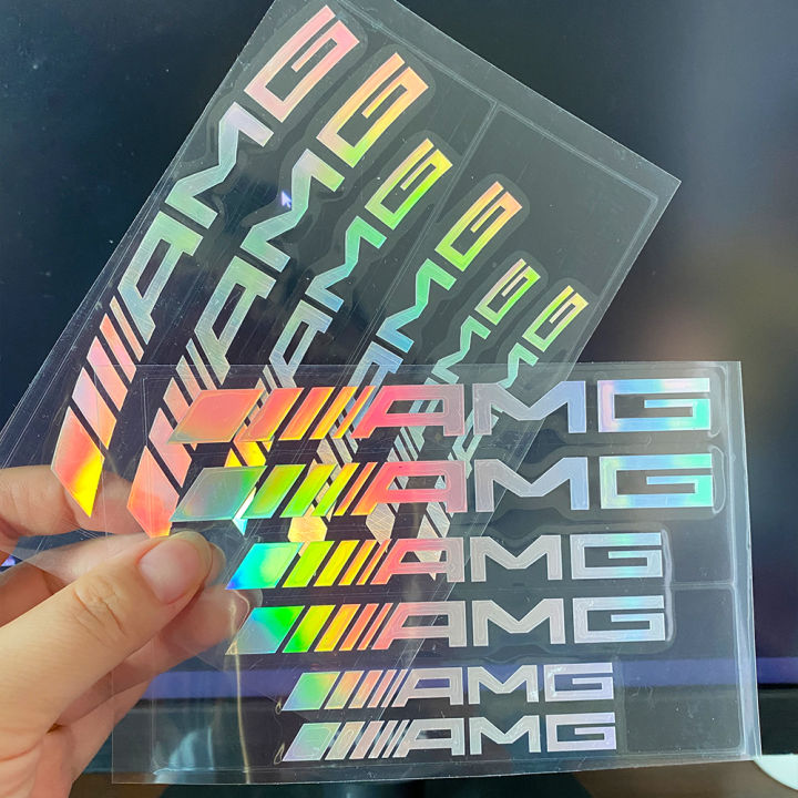 Car Sticker Mercedes AMG Decal Emblem Badge For Benz | Lazada Singapore