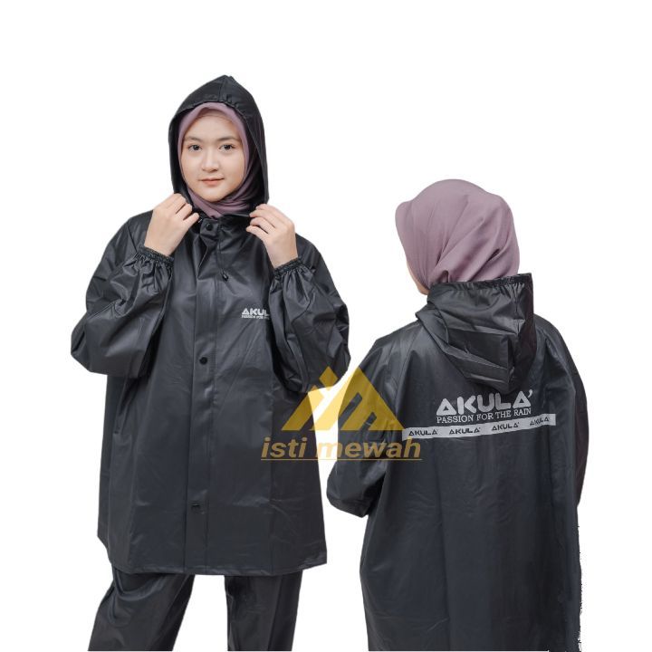 akula jas hujan BAGUS tahan banting biru | Lazada Indonesia