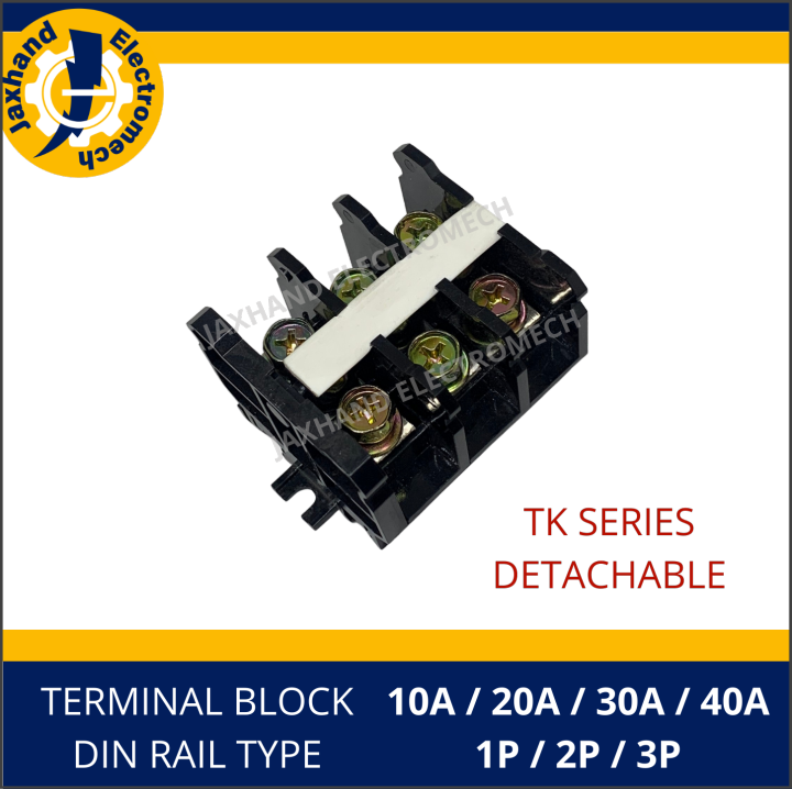 Din Rail Type Terminal Block 10A - 40A, 2P/3P/4P/6P | Lazada PH