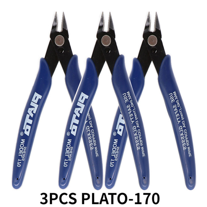 PLATO 170 Wishful Clamp DIY Electronic Diagonal Pliers Side Cutting ...