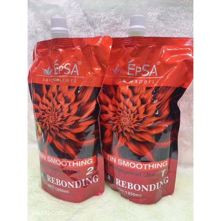EPSA KERATIN REBONDING 1250ml 1&2 1004K | Lazada PH