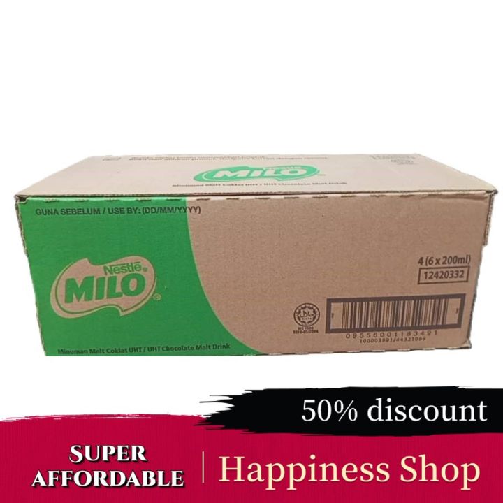 Milo Packet 200mlx24pkt/ctn | Lazada