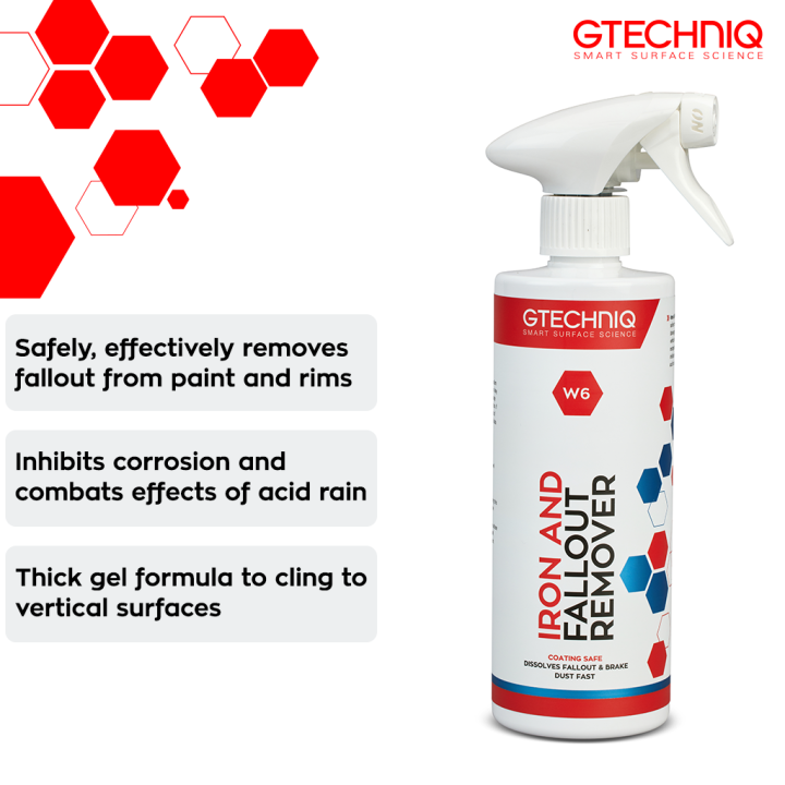 Gtechniq W6 Iron & Fallout Remover 500ml | Lazada Singapore
