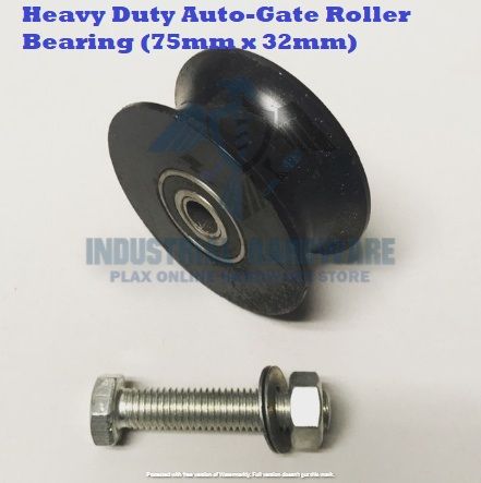 Heavy Duty Auto-Gate Roller Bearing (75mm x 32mm) | Lazada