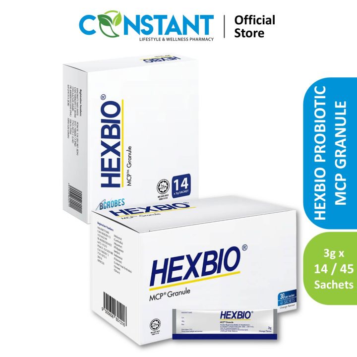 HEXBIO Probiotic MCP Granule 3g (14/45 Sachets) | Lazada
